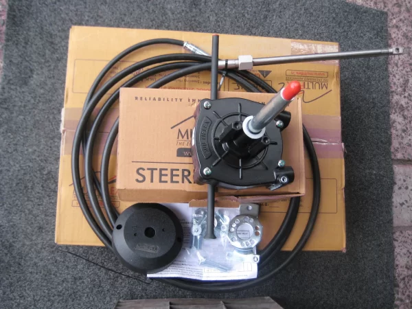 BOAT STEERING KIT . EASY FIT . INBOARD / OUTBOARD / FISHING / CRUISER ...