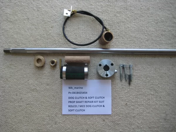 BOAT PROPELLER SHAFT REPAIR KIT SUIT TAWCO & ROLCO SOFT CLUTCH ENGINES ...