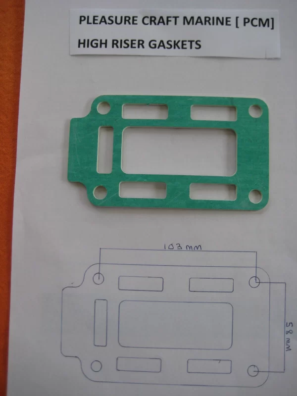 PCM MARINE HIGH RISE MANIFOLD GASKETS – Warren Bowden Marine
